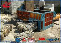 China PLC Automatic Control Scrap Metal Baler Press Machine 250x250mm for sale