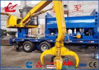 China Tailer Mounted Hydraulic Scrap Baler Logger Press Diesel Engine drive for sale