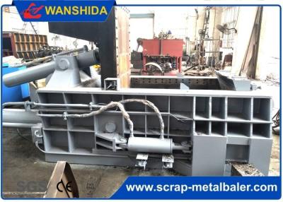 China 250ton Hydraulic Scrap Metal baling machine with Side push out type and PLC automatic control for sale