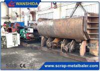 China Stationary Scrap Baler with Feeding Grapple for Mixed Metal Recovery for sale