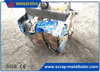 China Stationary Scrap Baler with Feeding Grapple for Mixed Metal Recovery for sale