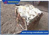 China 1600 kN Hydraulic Scrap Metal Baler PLC Controlled For Steel And Aluminum Scrap 400×400 mm Bale Size for sale