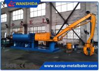 China Stationary Scrap Baler with Feeding Grapple for Mixed Metal Recovery for sale