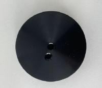 China Custom Cnc Machining Parts Manufacturer Black Anodization Aluminium Pulley For Laboratory Use for sale