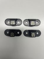 China Custom Stainless Steel Black Electrophoresis Laser Etched Casting Parts and Metal Sliders for sale