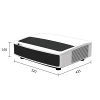 China Smart Ultra Short Throw DLP And LCD Projector 3000 Lumens 1920x1200 for sale