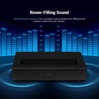 China Bluetooth Short Throw WXGA Theater DLP Projectors DLP Android 610 ANSI for sale