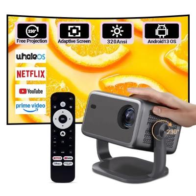 China Rotatable Automatic Home Theater DLP Projectors 1080p Dynamic Tracking 40-300inch for sale