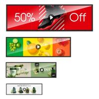 China VGA Digital Signage LCD Advertising Screen Monitor 240V 1920x1080 for sale