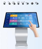 China Multimedia Horizontal Smart Kiosks Touch Digital Signage Machine 1920x1080 for sale