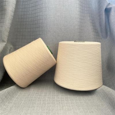 China JC50S Ply Yarn 2 Pair Milk Cotton Yarn Combed Pure Cotton Knitting Double Twist for sale