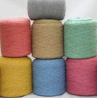 China Dyed  recycled melange yarn eco friendly  environmentally friendly textile solutions yarn for sale