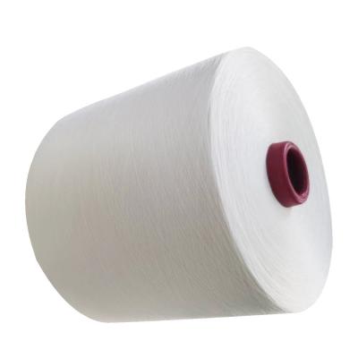 China Low Water Techniques 100 Recycled Polyester Yarn Textile Affordable Eco Friendly Yarn for sale