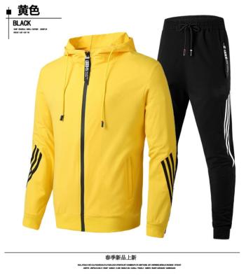 China Amazon good quality winter autumn breathable wholesale sweatpants and hoodies mens set men joggers set for sale