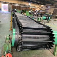China Wear Resistant Sidewall Conveyor Belt For Mining Bulk Ore Vertical Transport Equipment for sale