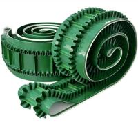 China OEM Food Grade Green PVC PU Conveyor Belt Abrasion Resistant -10°C to 150°C for sale