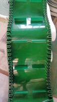 China PVC Corrugated Sidewall Conveyor Belt 60-400mm Height for Steep Angle Bulk Material Handling for sale