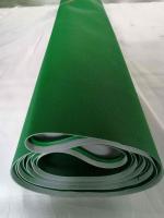 China Smooth PU PVC Conveyor Belt 3mm Thickness Custom Colors Green Blue White for sale