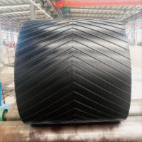 China Customizable Chevron Pattern Conveyor Belt 300mm - 3000mm Width V Type Conveyor Belt for sale