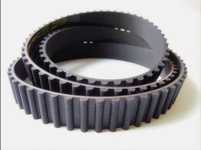 China Customized OEM Timing Belt Black White Red Synchronous V Belt for sale