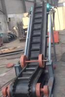 China Large Angle Corrugated Sidewall Conveyor Heavy Duty Bulk Material Handling Conveyors for sale