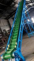 China Corrugated Sidewall Conveyor Belt 400-2000mm Width Heavy Duty Bulk Material Handling 90 Degree Incline for sale