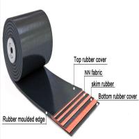 China EP200 Nylon Fabric Conveyor Belt Customized Rubber Mining Belt for sale