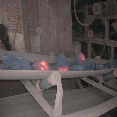 China High Temperature Resistant Conveyor Belt For Mining Coal Cement Bulk Material Conveyor System for sale
