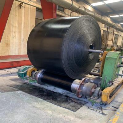 China EP150 Durable Quality Heat Resistant Rubber Conveyor Belt For Bulk Material Conveyor System for sale