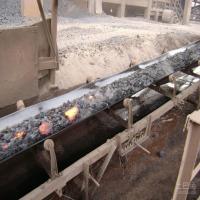 China High Temperature Resistant SBR EPDM Rubber Conveyor Belt For Cement Coal Conveyor System for sale