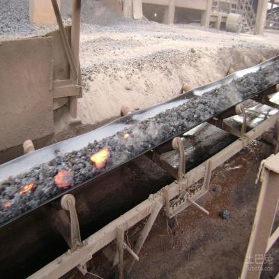 China High Temperature Resistant SBR EPDM Rubber Conveyor Belt For Cement Coal Conveyor System for sale