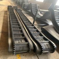 China Industrial OEM Width Corrugated Sidewall Cleat Conveyor Belt For Bulk Material Handling for sale