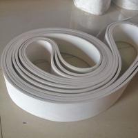 China Customized PVC PU Conveyor Belt Green White Smooth Light Duty Industry 2mm Thickness for sale