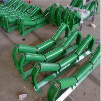 China Customized Heavy Duty Idler Rollers Red Green Black Conveyor Steel Idler Rollers for sale