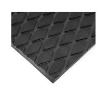 China Heavy Duty Rubber Pulley Lagging 10MPa to 15MPa Diamond Pattern Conveyor Roller Cover for sale