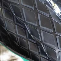 China Heavy Duty Rubber Pulley Lagging 10MPa to 15MPa Diamond Pattern Conveyor Roller Cover for sale