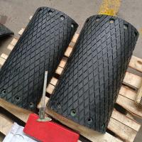China Wear Resistant Conveyor Pulley Rubber Lagging 10mm Thick Customized Diamond Pattern for sale