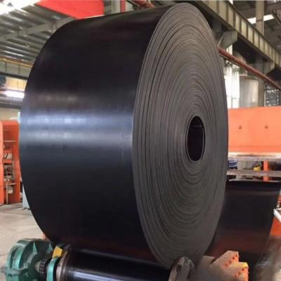 China Heat Resistant EP Fabric Conveyor Belt Width 300-2500mm for Cement Mining Coal for sale