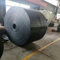 China Heat Resistant EP Fabric Rubber Conveyor Belt for Mining Stone High Temperature 24MPa for sale