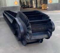 China Industrial Steep Angle Sidewall Cleated Conveyor Belt 300-1600mm Width for Bulk Material Handling for sale