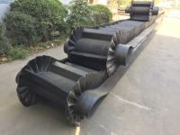 China Heavy Duty Industrial Rubber Corrugated Sidewall Cleated Conveyor Belt 300-2500mm Width for sale