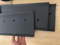 China Durable Quality Rubber Scraper Black Rubber Pad For Conveyor System for sale