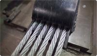 China MWIN Durable Quality Balance System Rubber Cover Steel Wire Rope For Mining Industry for sale