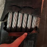 China Rubber Cover Flat Balance Steel Wire Ropes For Mining Coal Industry for sale