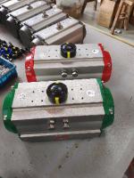 China 10mm Pneumatic Rack And Pinion Actuator Control Valves for sale