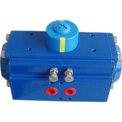 China Pneumatic Rack And Pinion Double Rack Rotary Actuator for sale