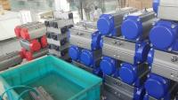 China Pneumatic Rack And Pinion Rotary Actuator Double Action  Spring Return for sale