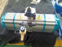 China AT Pneumatic Rack And Pinion Actuator DA/SR Pneumatic Piston Actuator for sale