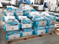China Pneumatic Rotary Actuator Double Acting And Spring Return Pneumatic Actuators for sale