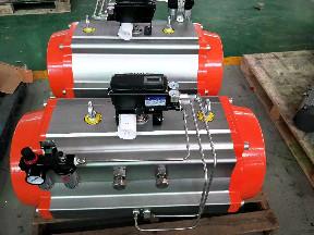 China Atuadores Rotativos Pneumaticos DA SA pneumatic rack and pinion actuator for sale